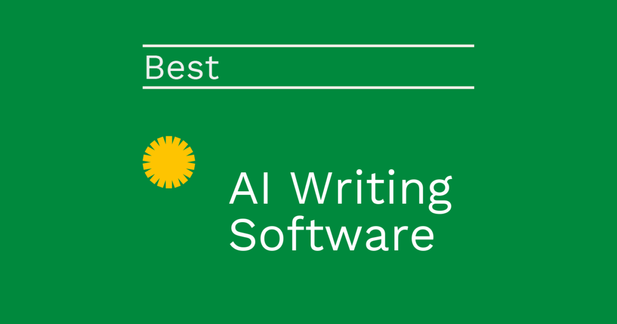 10 Best AI Writing Software Reviewed in 2026