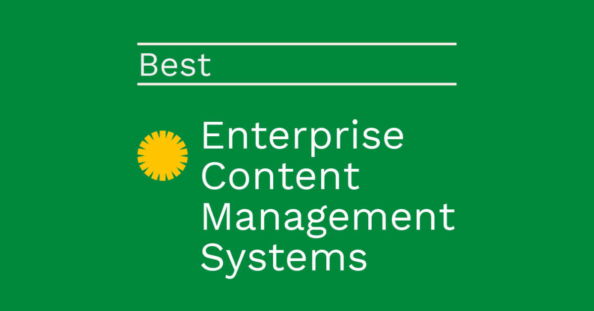17 Best Enterprise Content Management Systems for 2026